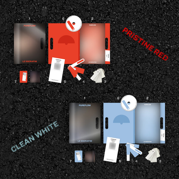 2nd Studio Album ‘PUREFLOW’ pt.1 (COMPACT ver.) - LE SSERAFIM Official ...